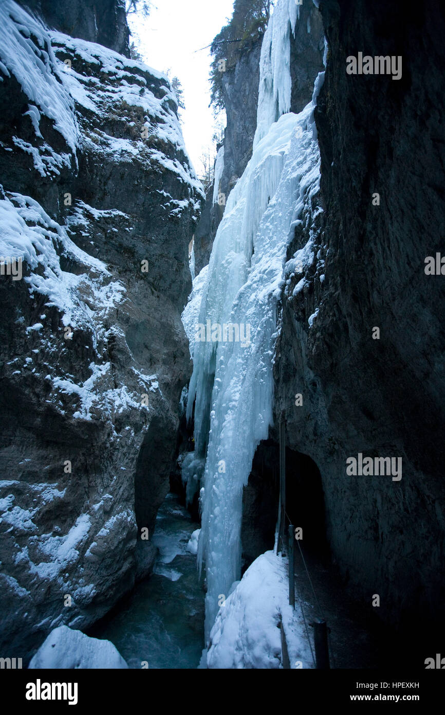 Partnachklamm / Partnach Gorge, Garmisch-Partenkirchen, Bavaria ...