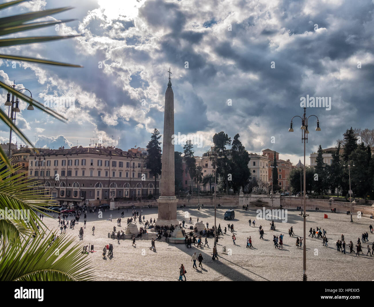Piazza del Popolo in Rome, Italy Stock Photo - Alamy