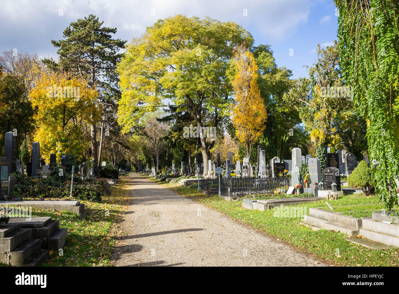 Vienna Central Cemetery, Simmering, Vienna, Austria Stock Photo - Alamy