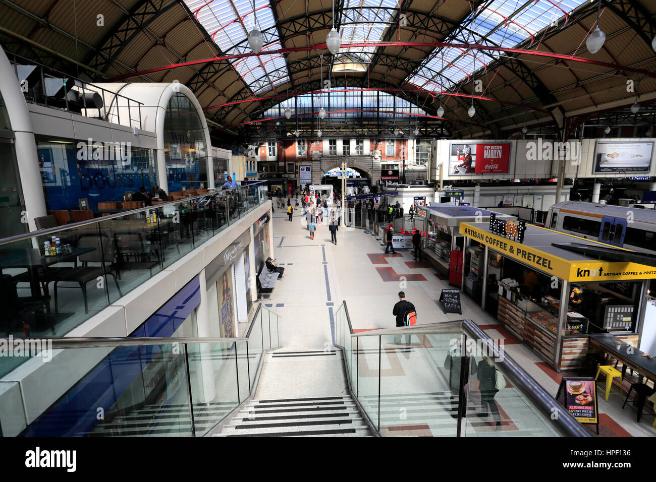 Inside Victoria Railway Station High Resolution Stock Photography and ...