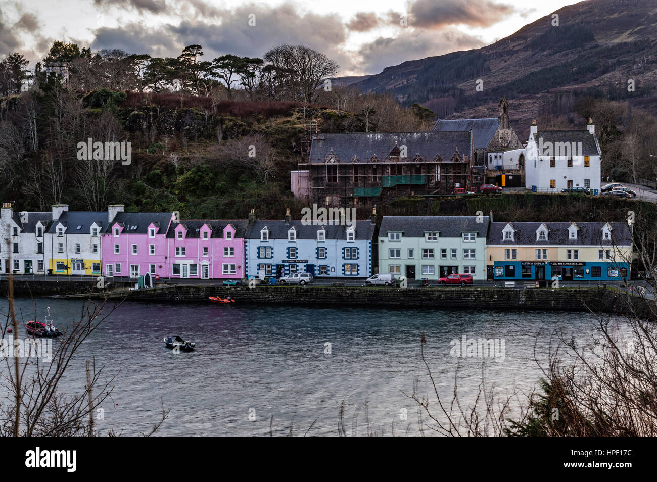 Apothecarys tower lump portree isle hi-res stock photography and images ...
