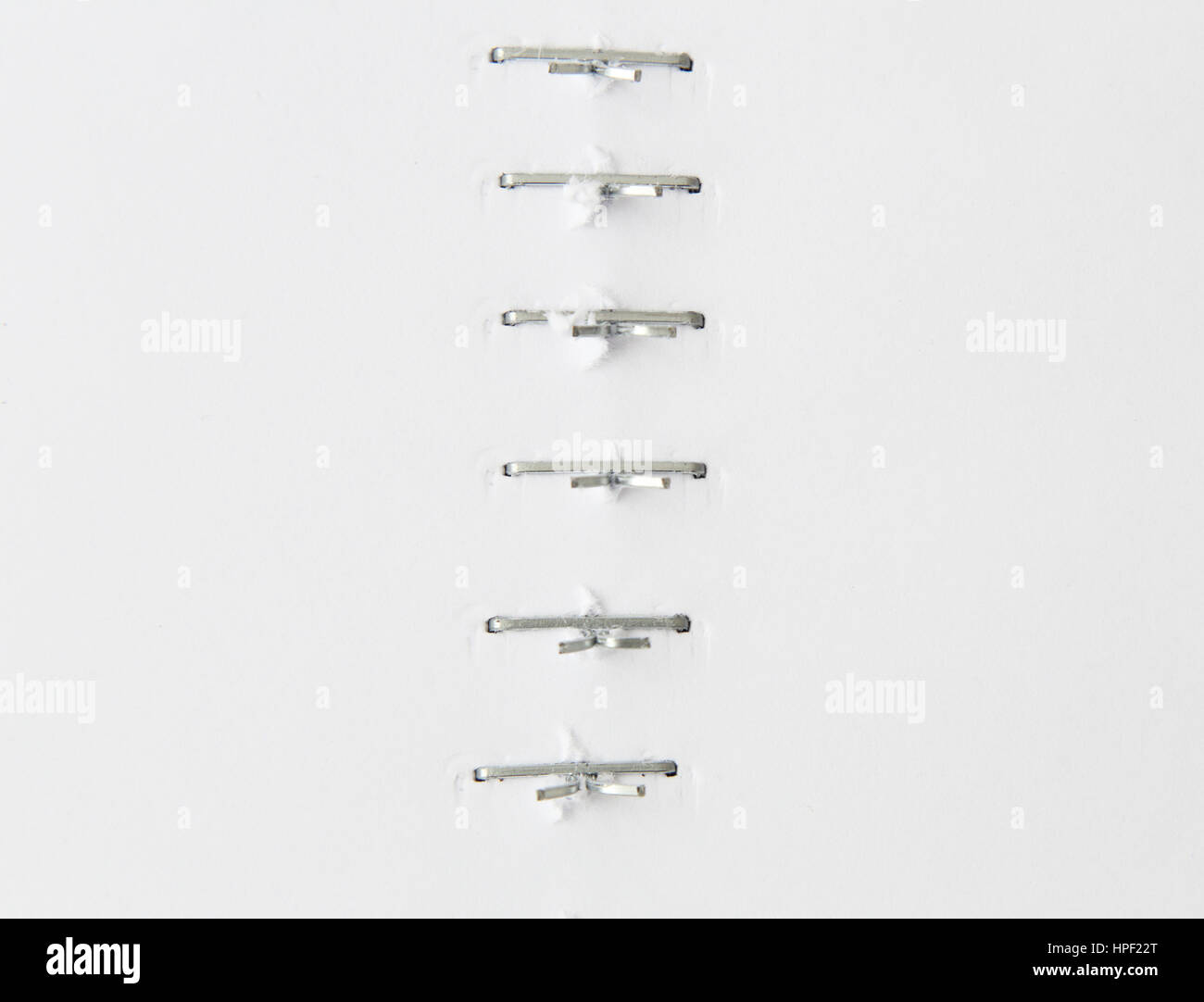 Stapler stapled paper hi-res stock photography and images - Alamy