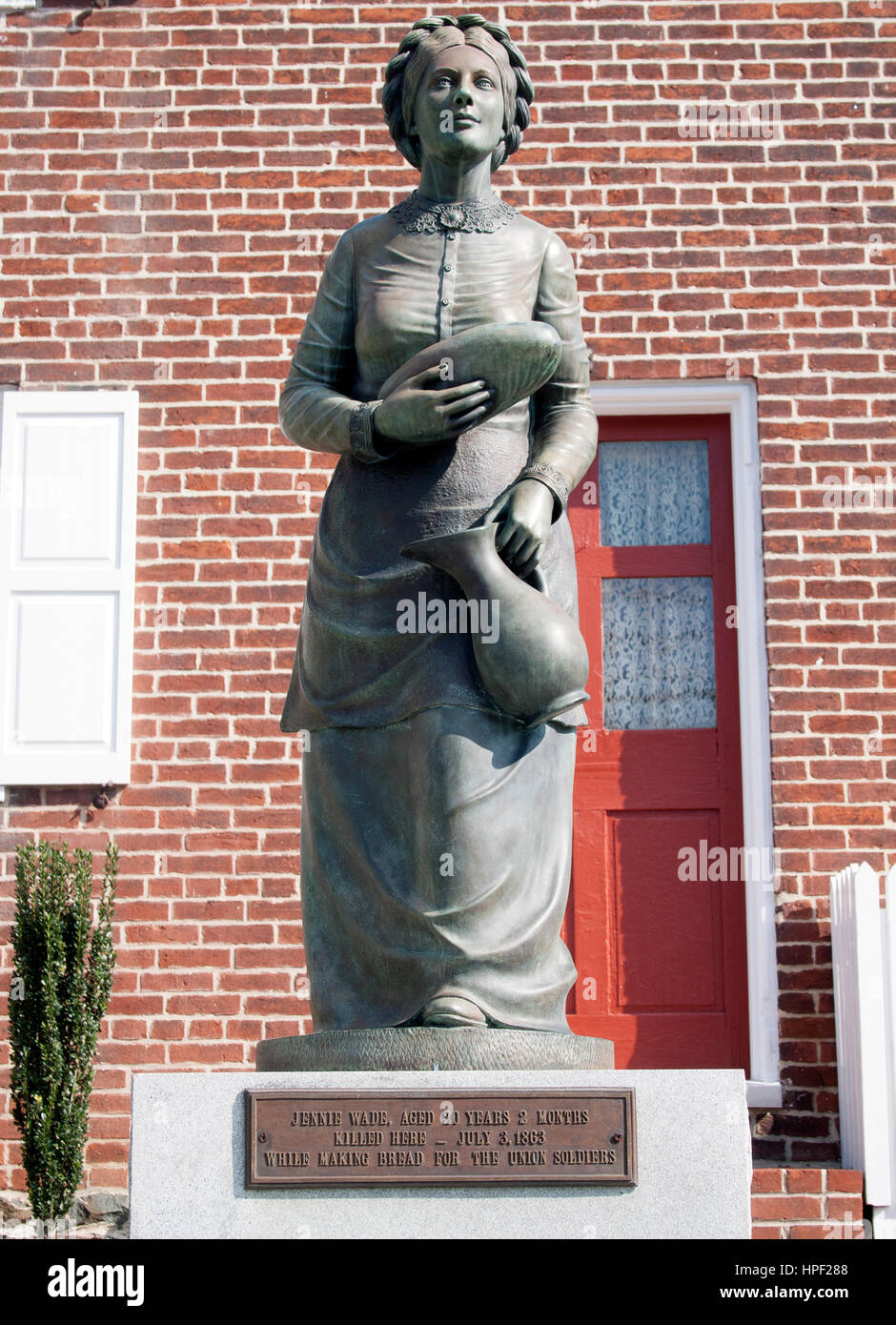 Jennie Wade the Bread Martyr was the only civilian killed during the ...