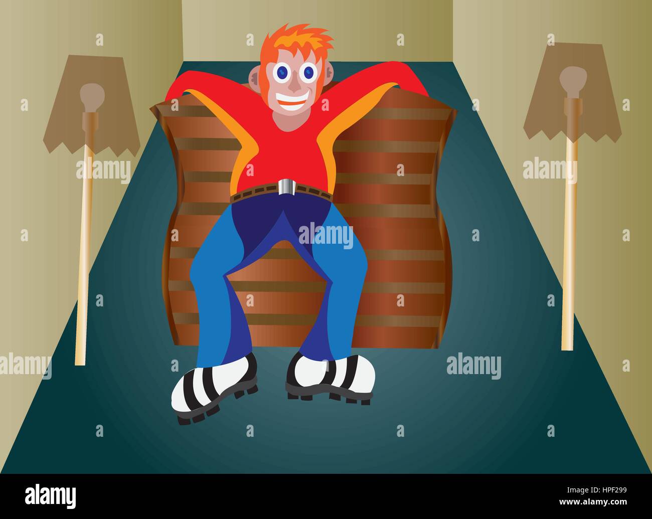 Busy sitting Stock Vector Images - Alamy