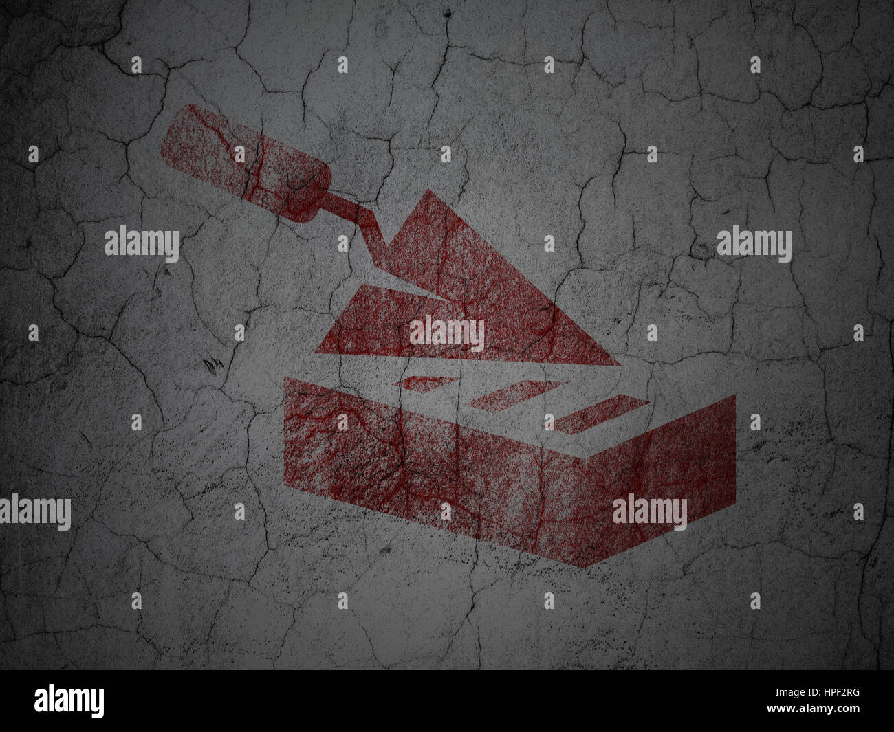 Building construction concept: Red Brick Wall on grunge textured ...