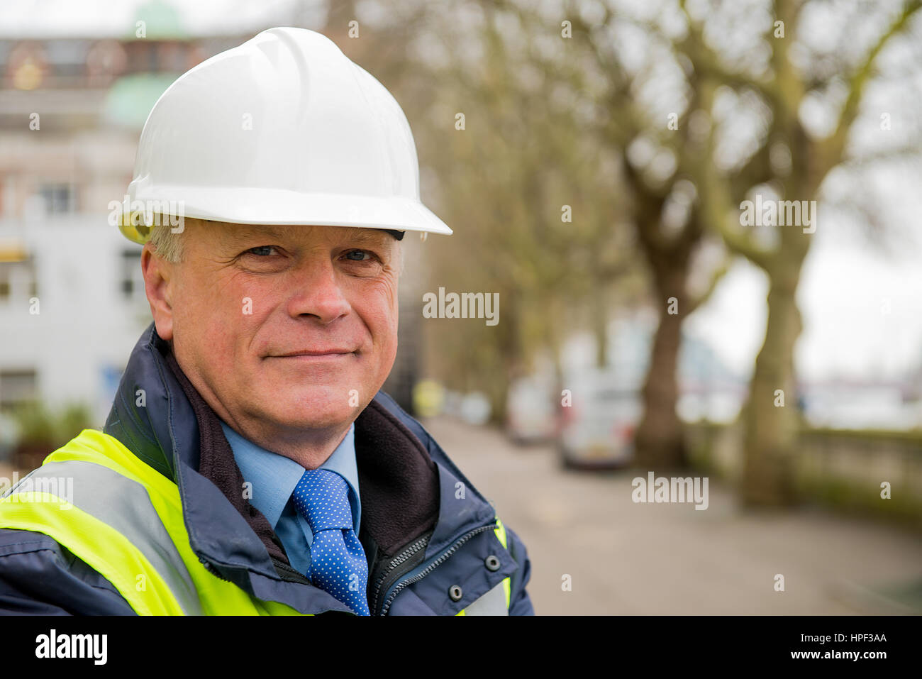 Cheerful inspector hi-res stock photography and images - Alamy