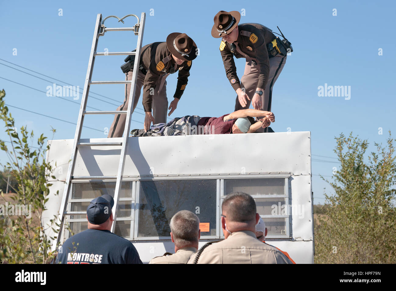 Protesters blocked access hi-res stock photography and images - Alamy