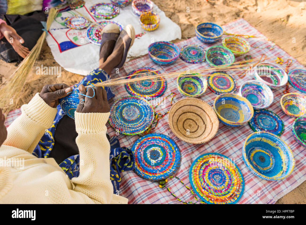 Zimbabwean woman create hand crafted bowls near Hwange National Park ...