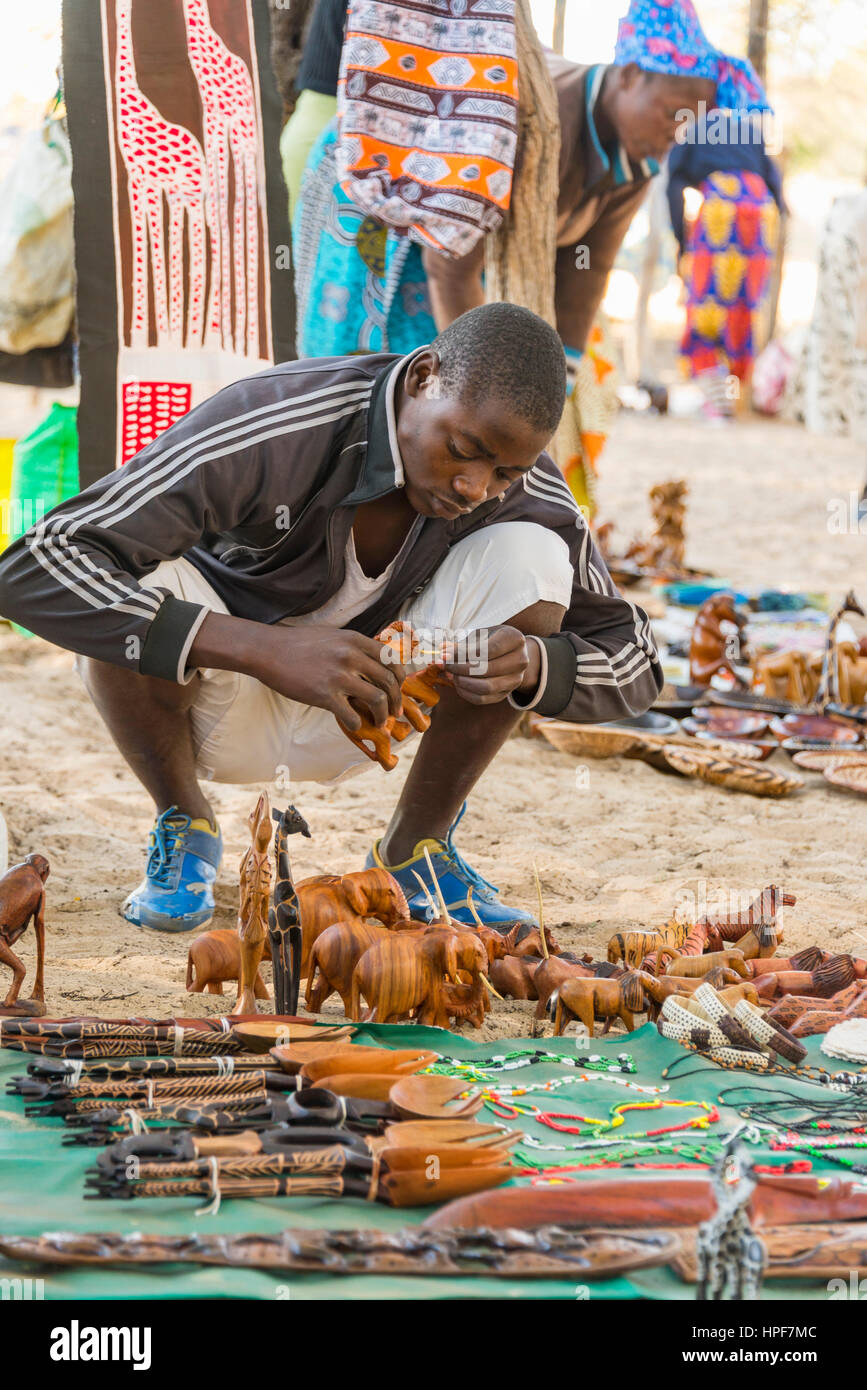 Colourful zimbabwean curios hi-res stock photography and images - Alamy