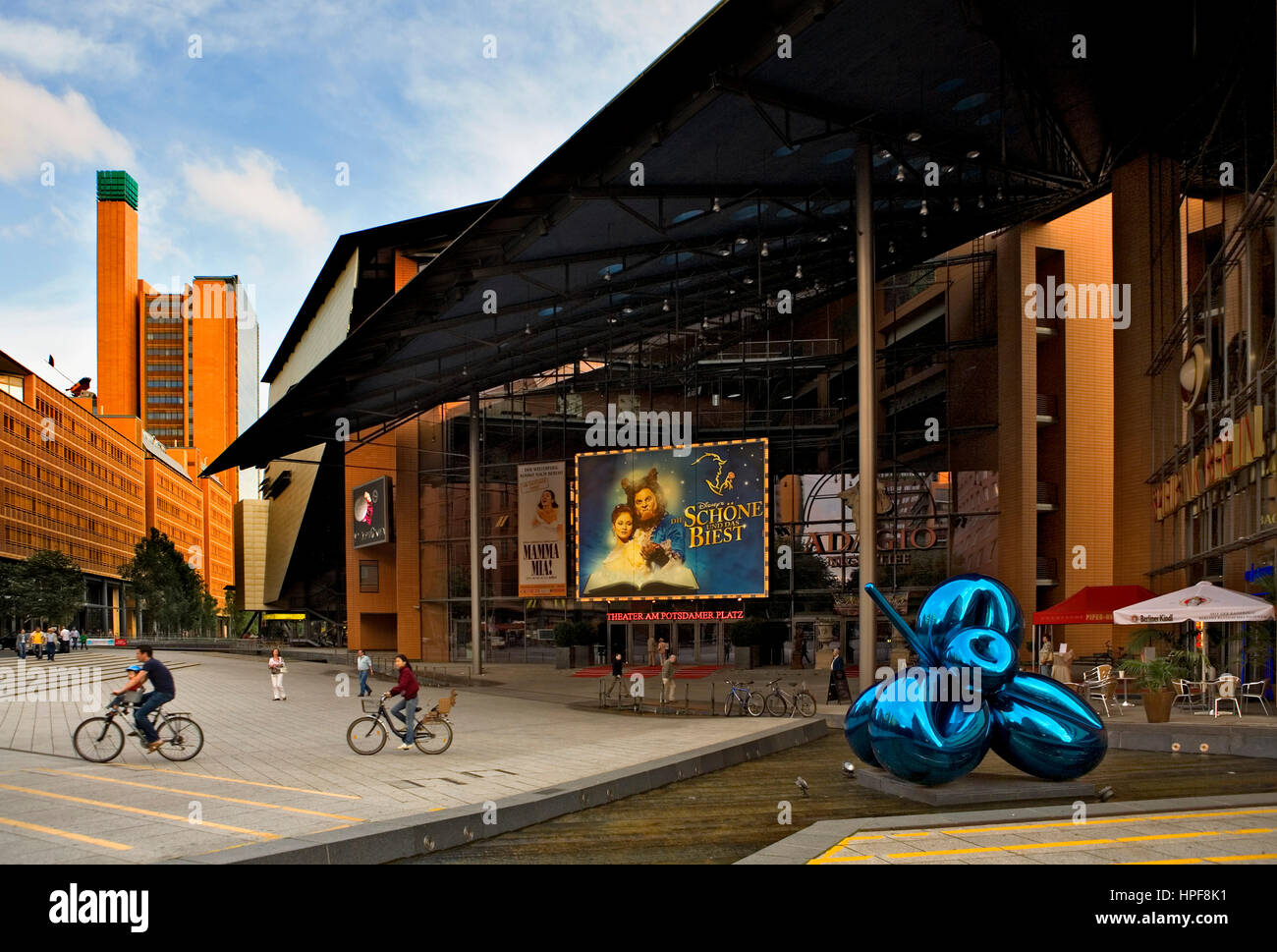 Marlene Dietrich Platz.Berlin. Germany Stock Photo - Alamy