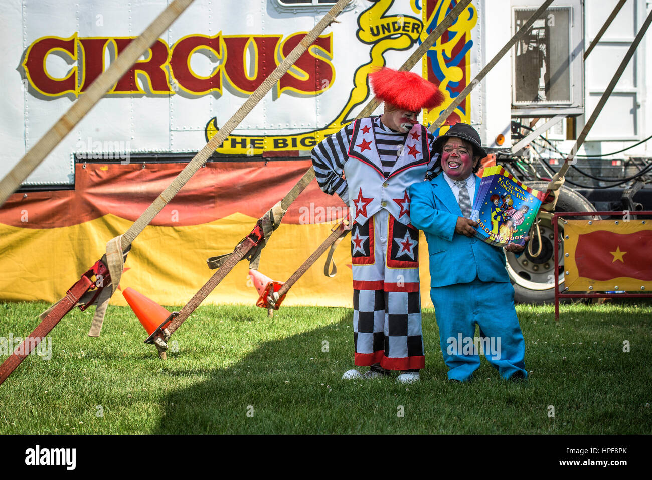 Cole Brothers Circus. Last season before closing Stock Photo - Alamy