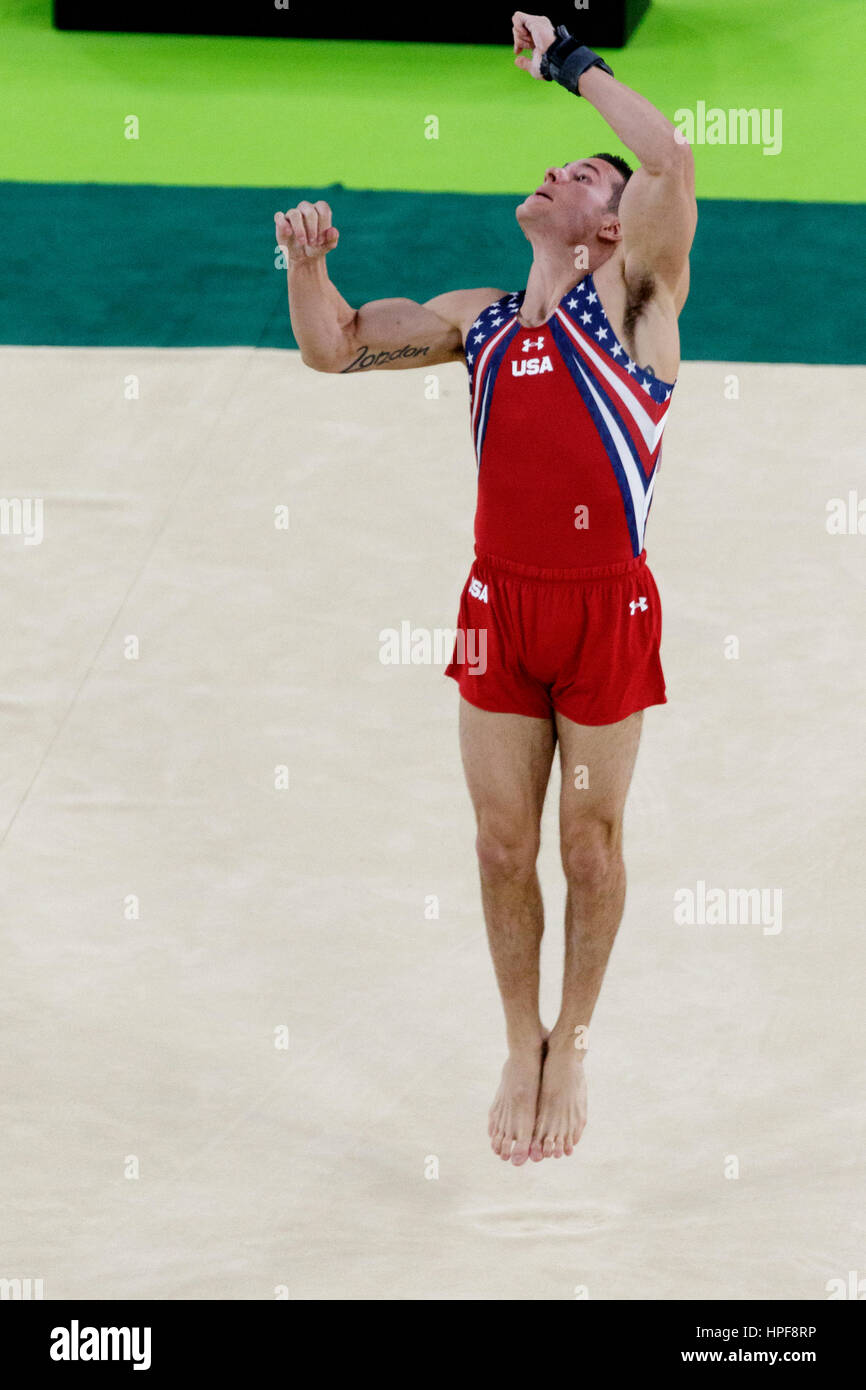 Male gymnast floor exercise hi-res stock photography and images - Alamy