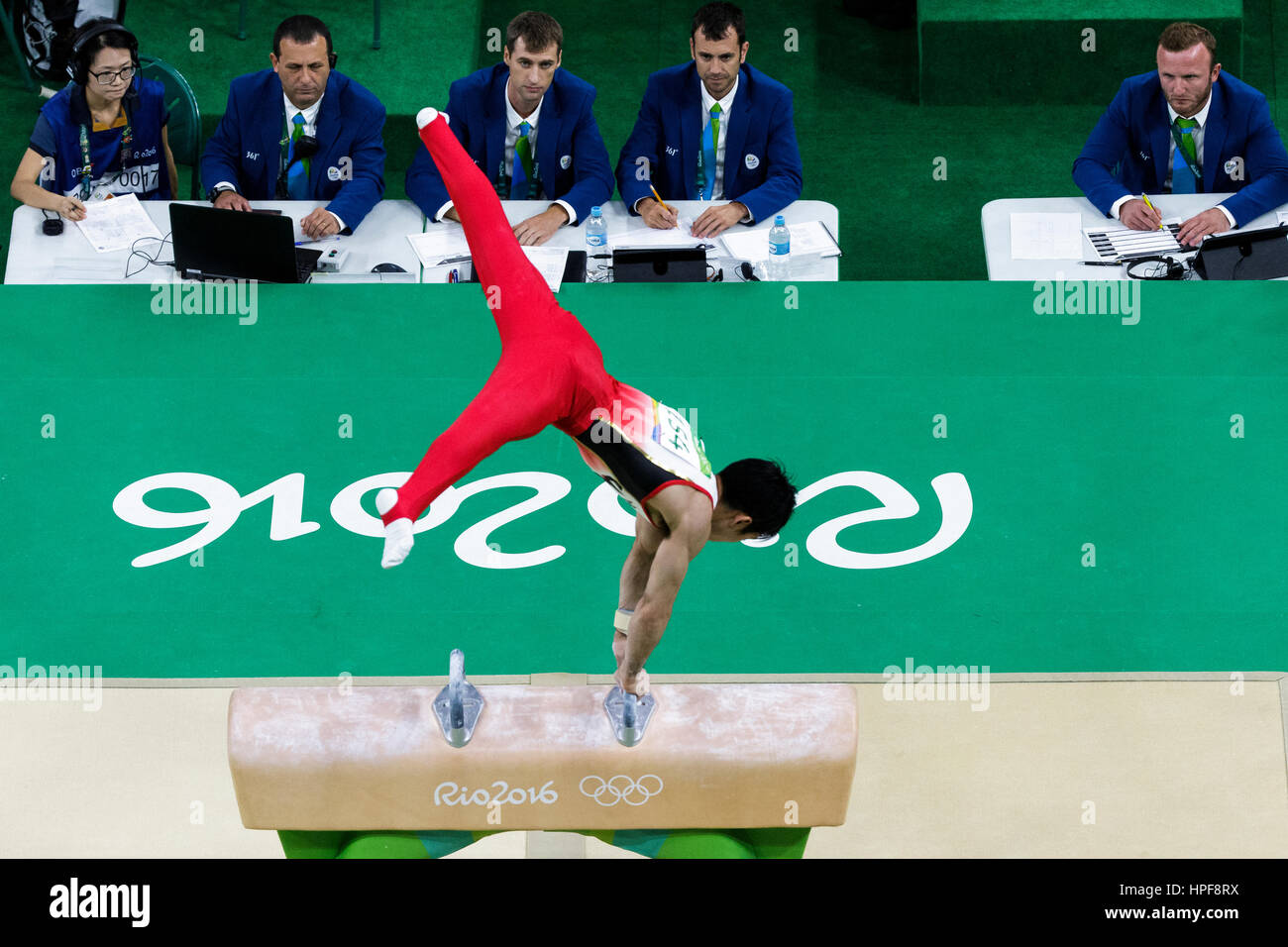 Olympic gymnastics judges hi-res stock photography and images - Alamy