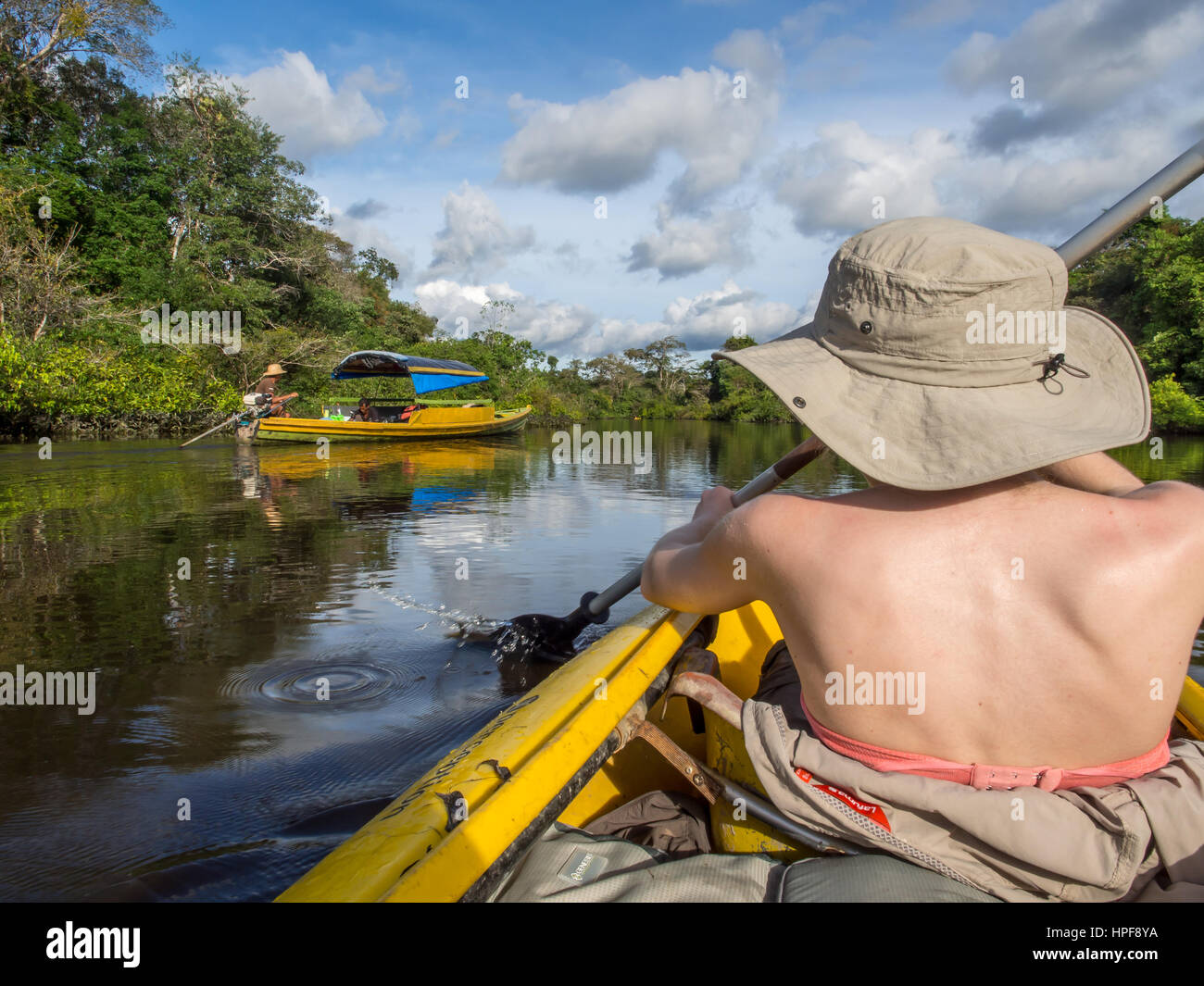 Brazil jungle woman hi-res stock photography and images - Alamy