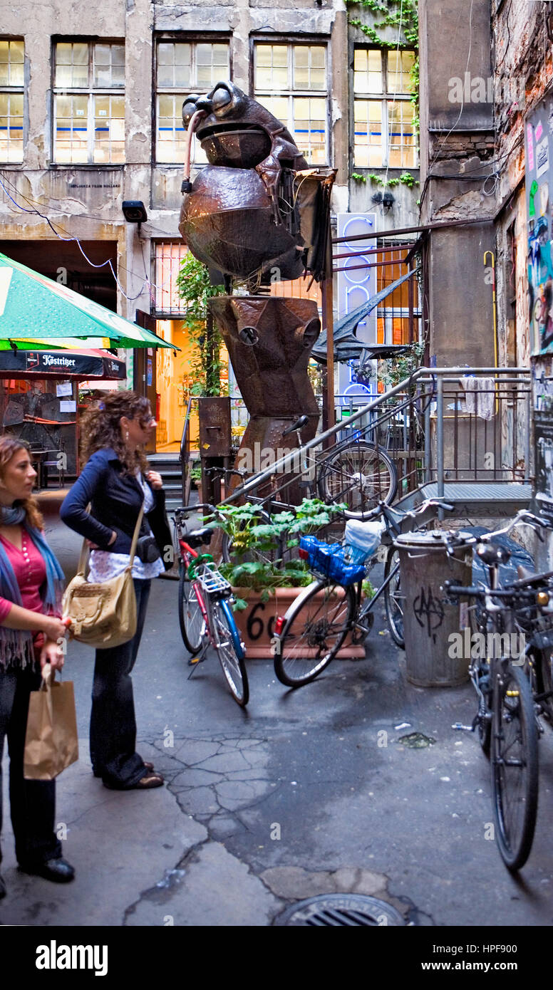 Alley in Rosenthaler str 39.Berlin. Germany Stock Photo - Alamy