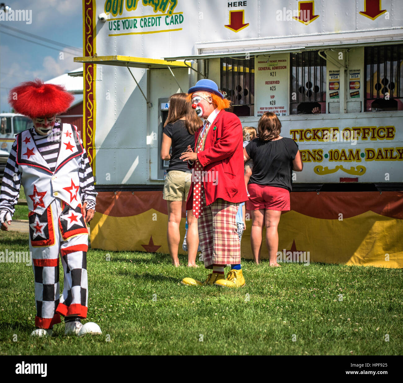 Cole Brothers Circus. Last season before closing Stock Photo - Alamy