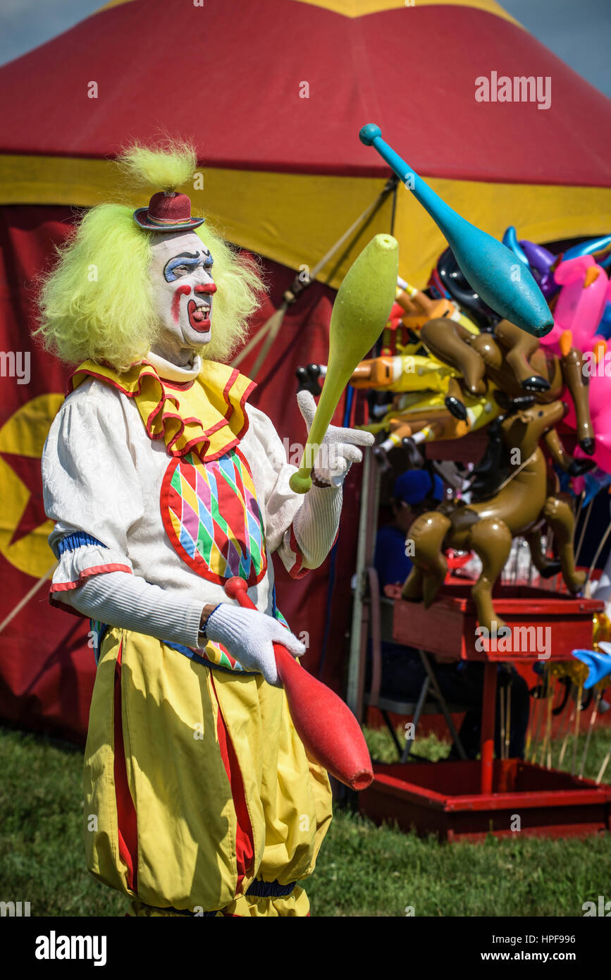 Cole Brothers Circus. Last season before closing Stock Photo - Alamy