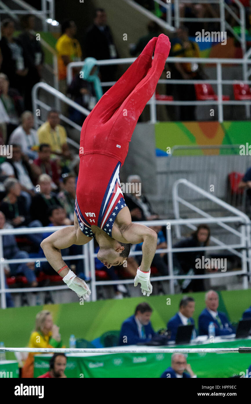 2016 olympics danell leyva hi-res stock photography and images - Alamy