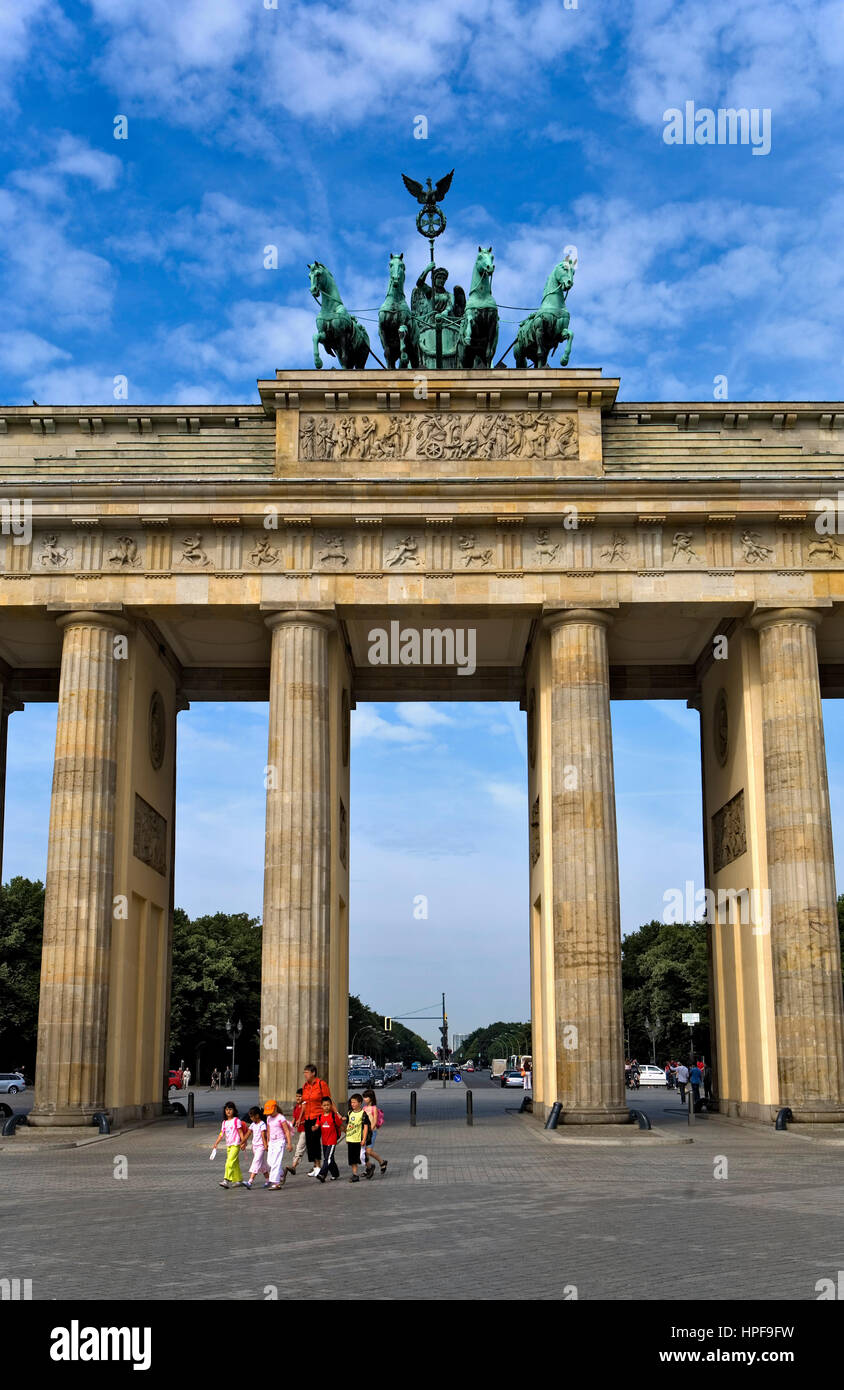 Brandenburg Gate.Berlin. Germany Stock Photo - Alamy
