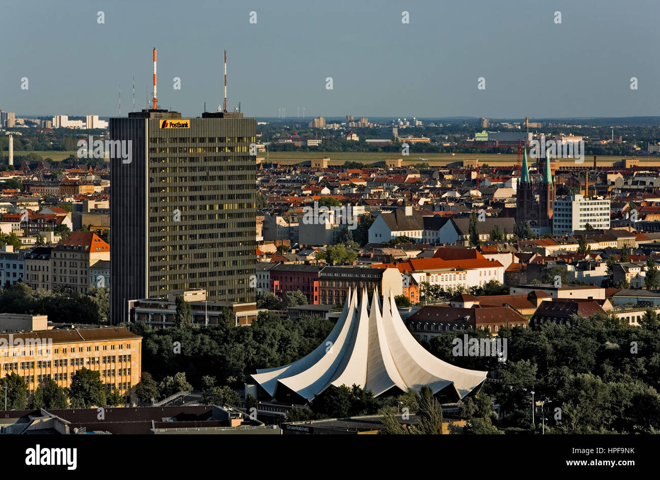 Tempodrom, is the white building.Berlin. Germany Stock Photo - Alamy