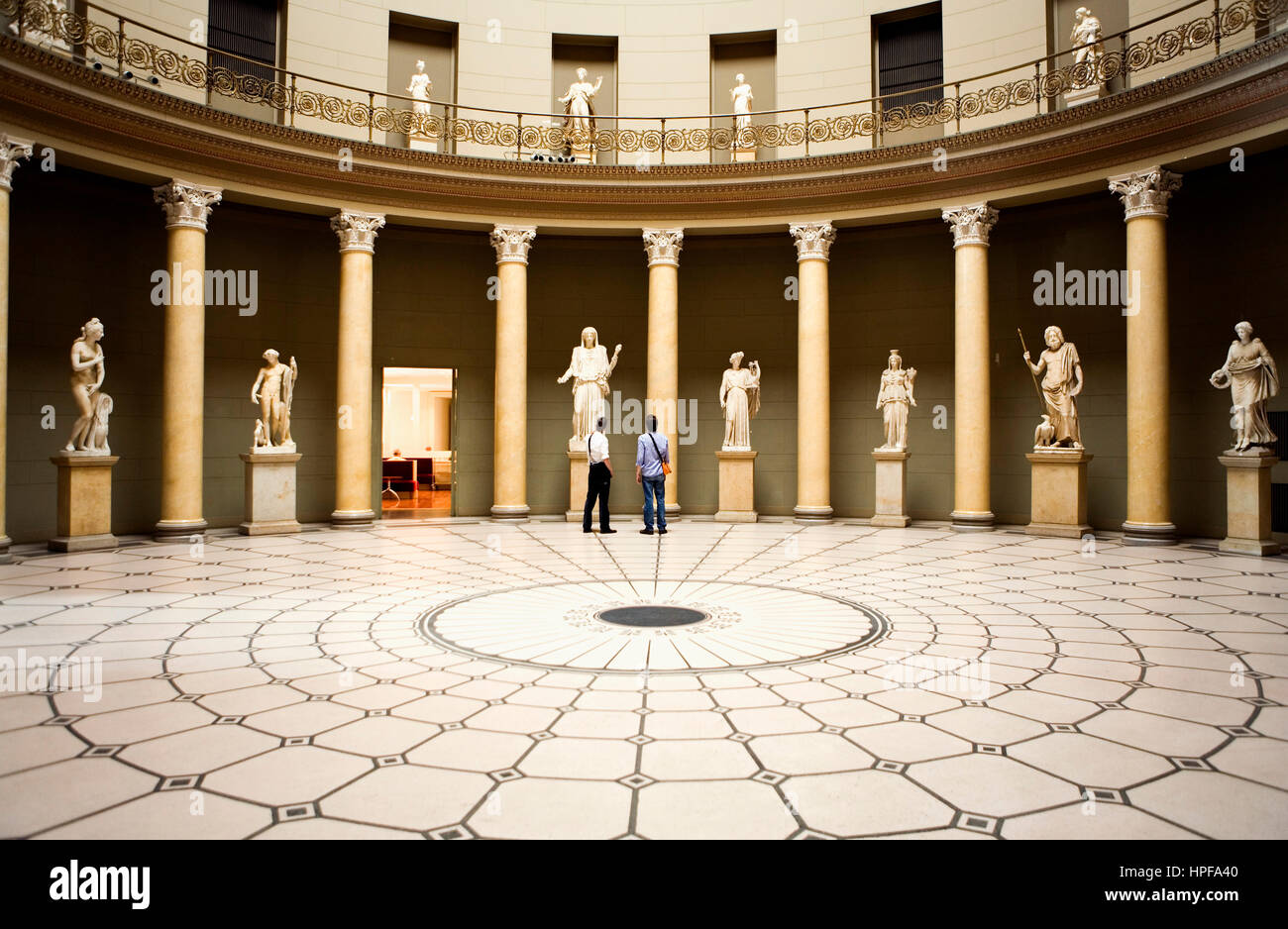 Museum Island.Altes Museum. Lobby, inspired by the Pantheon of Rome ...