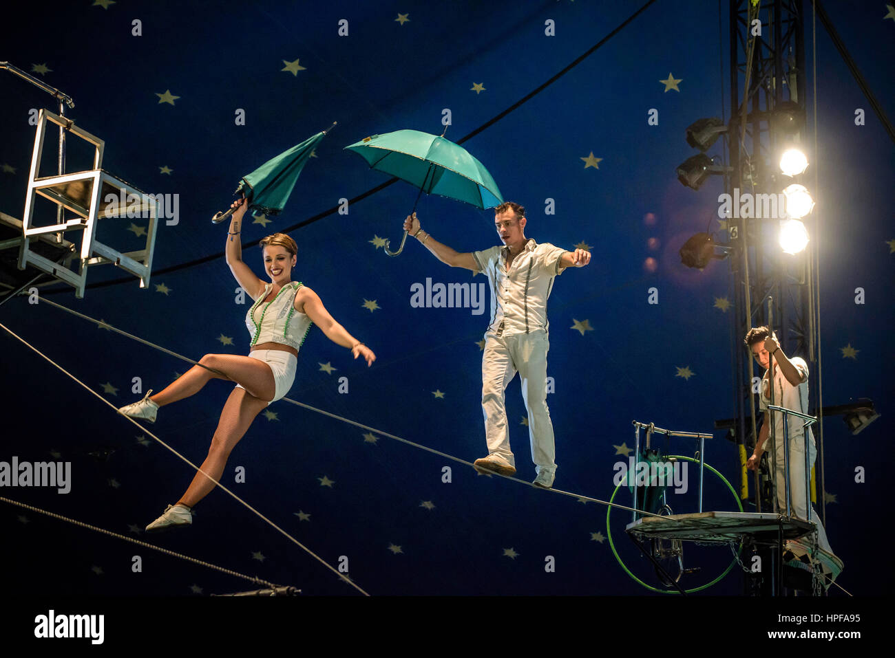 Cole Brothers Circus. Last season before closing Stock Photo - Alamy