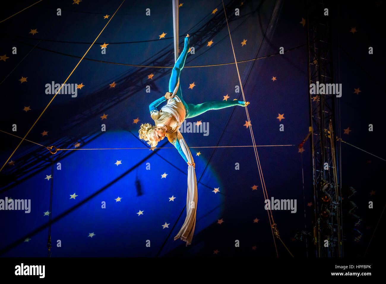 Cole Brothers Circus. Last season before closing Stock Photo - Alamy