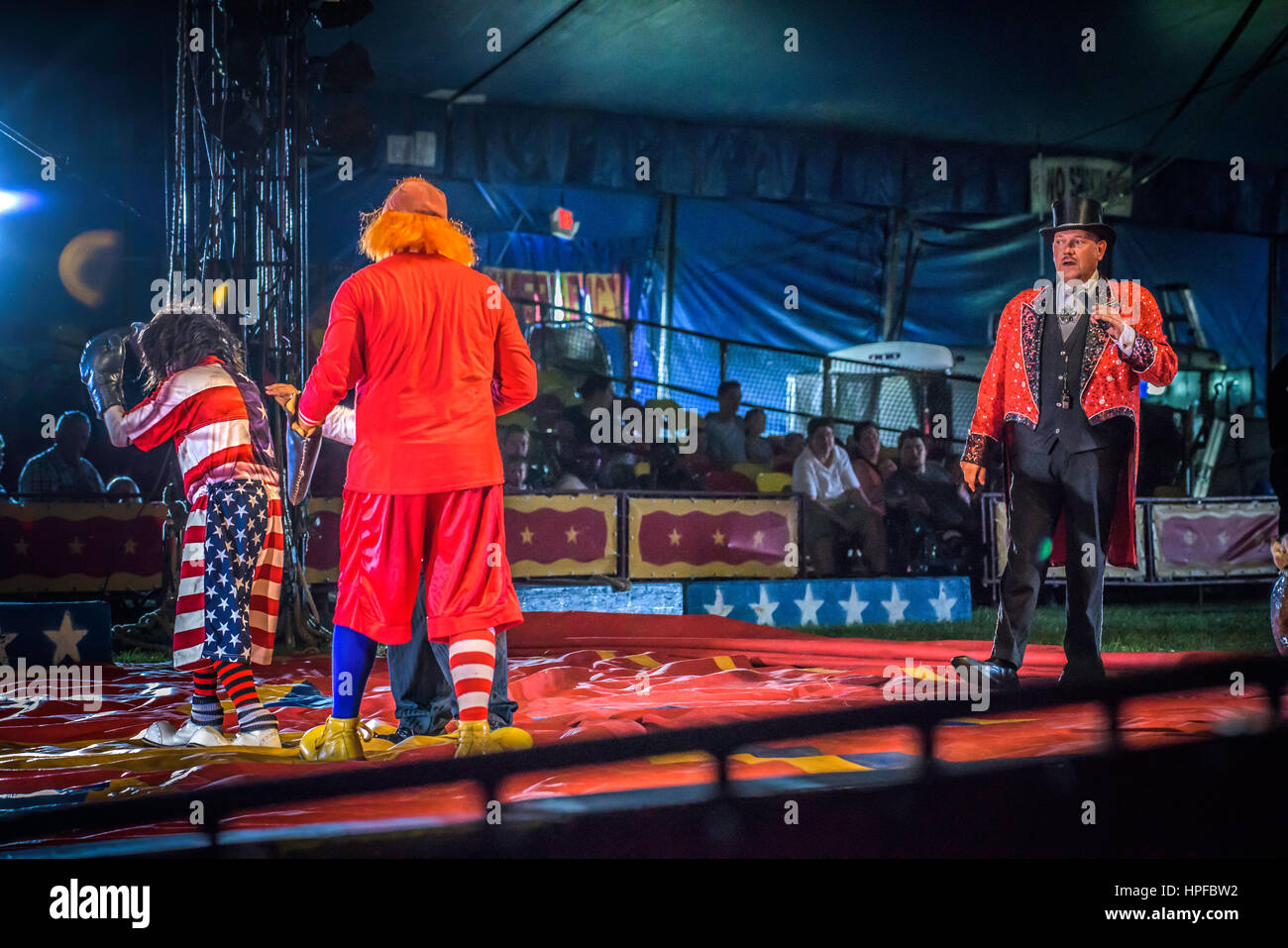 Cole Brothers Circus. Last season before closing Stock Photo - Alamy