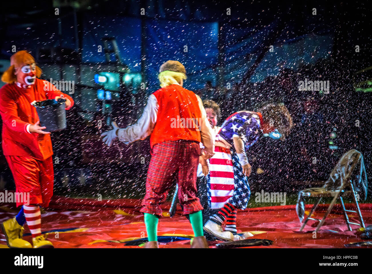 Cole Brothers Circus. Last season before closing Stock Photo - Alamy