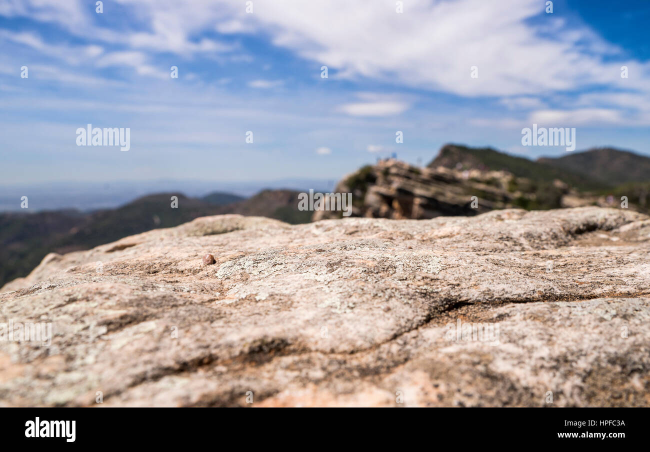 Mountain formed by stone slabs Stock Photo - Alamy