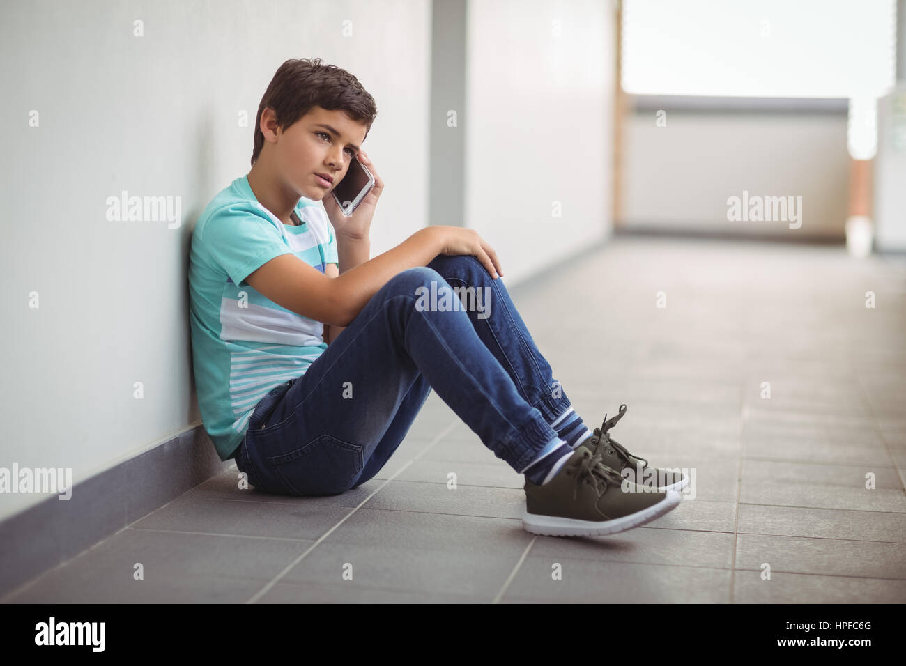 Male Middle School Student Talking High Resolution Stock Photography ...