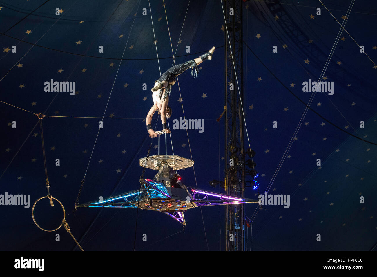 Cole Brothers Circus. Last season before closing Stock Photo - Alamy