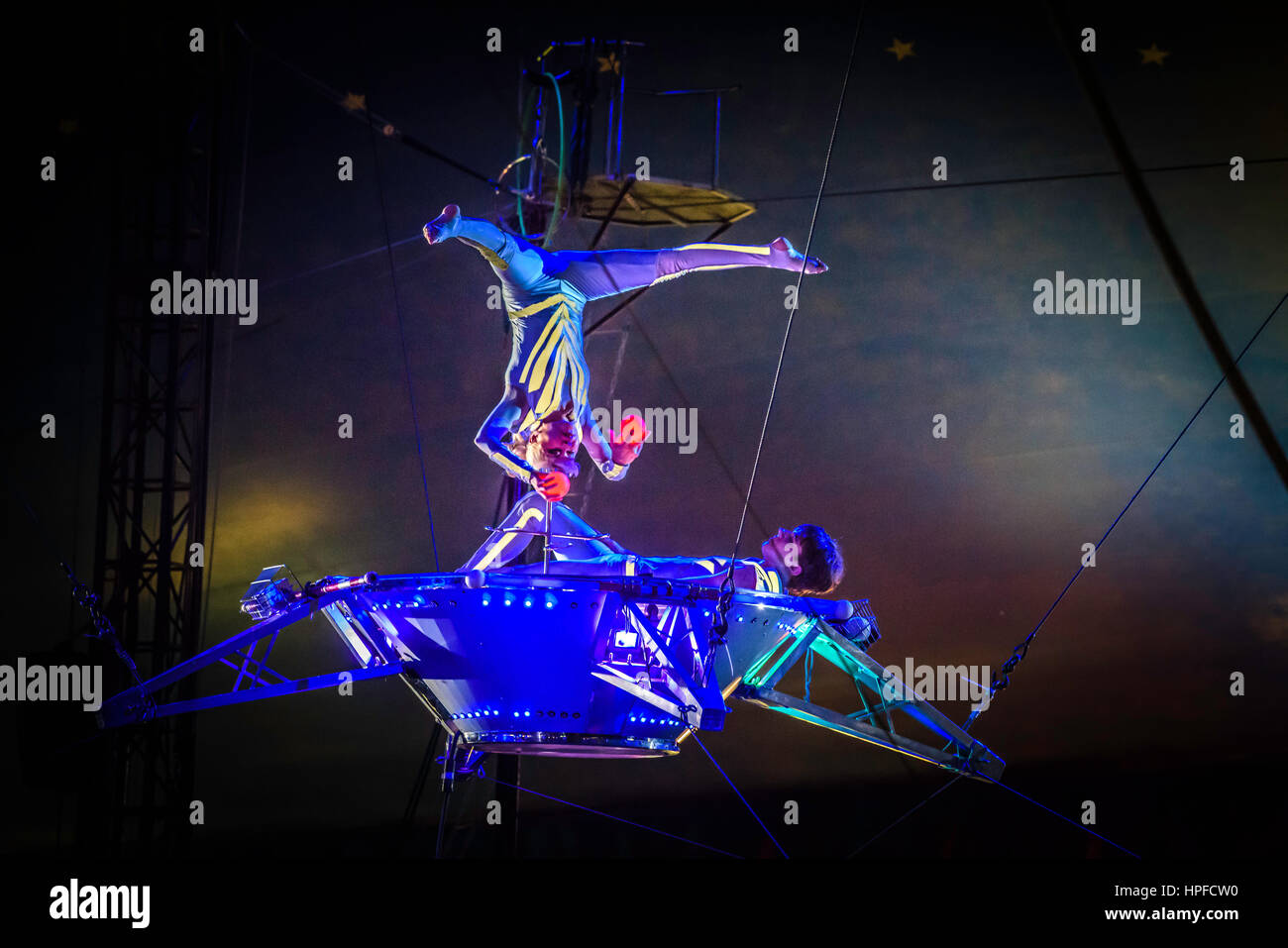 Cole Brothers Circus. Last season before closing Stock Photo - Alamy