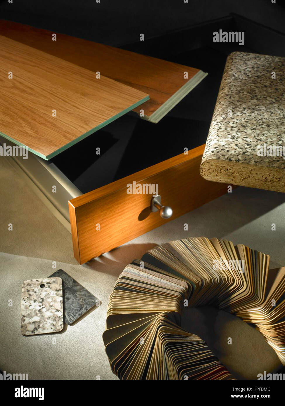 formica , wood laminate, samples Stock Photo - Alamy
