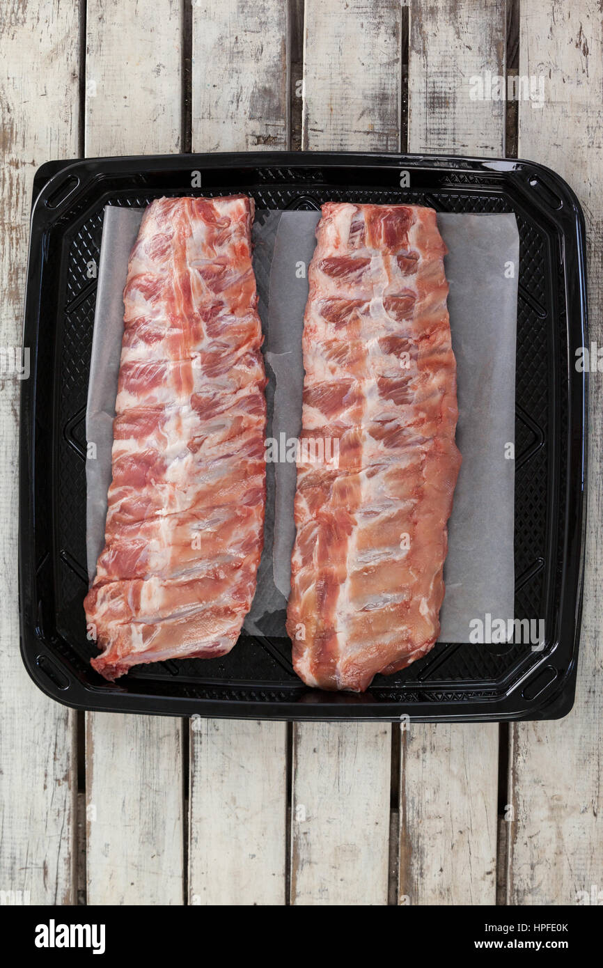 Black ribs hi-res stock photography and images - Alamy