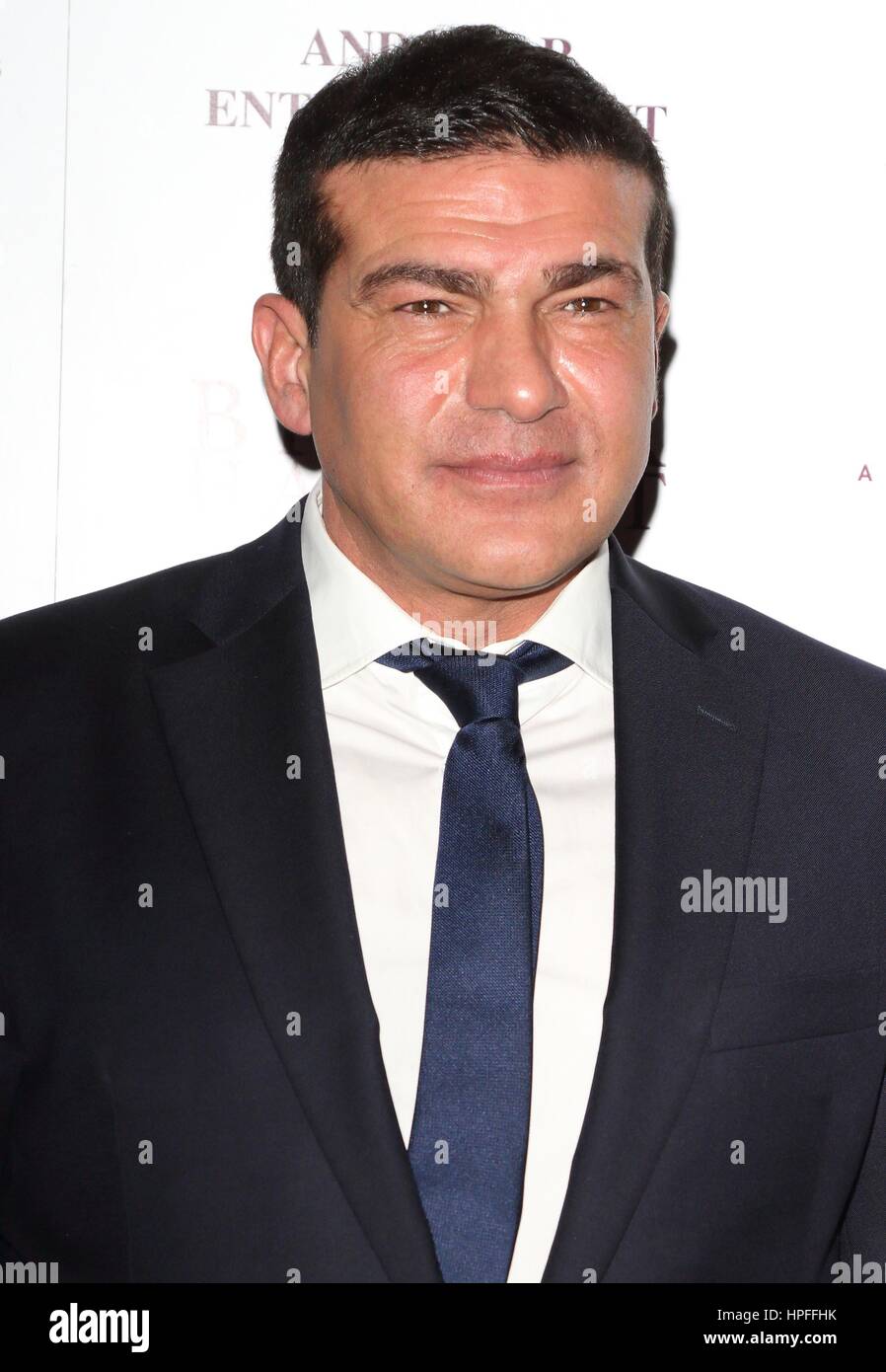 London, UK. 200217. Tamer Hassan at the Gala Screening of Bitter ...