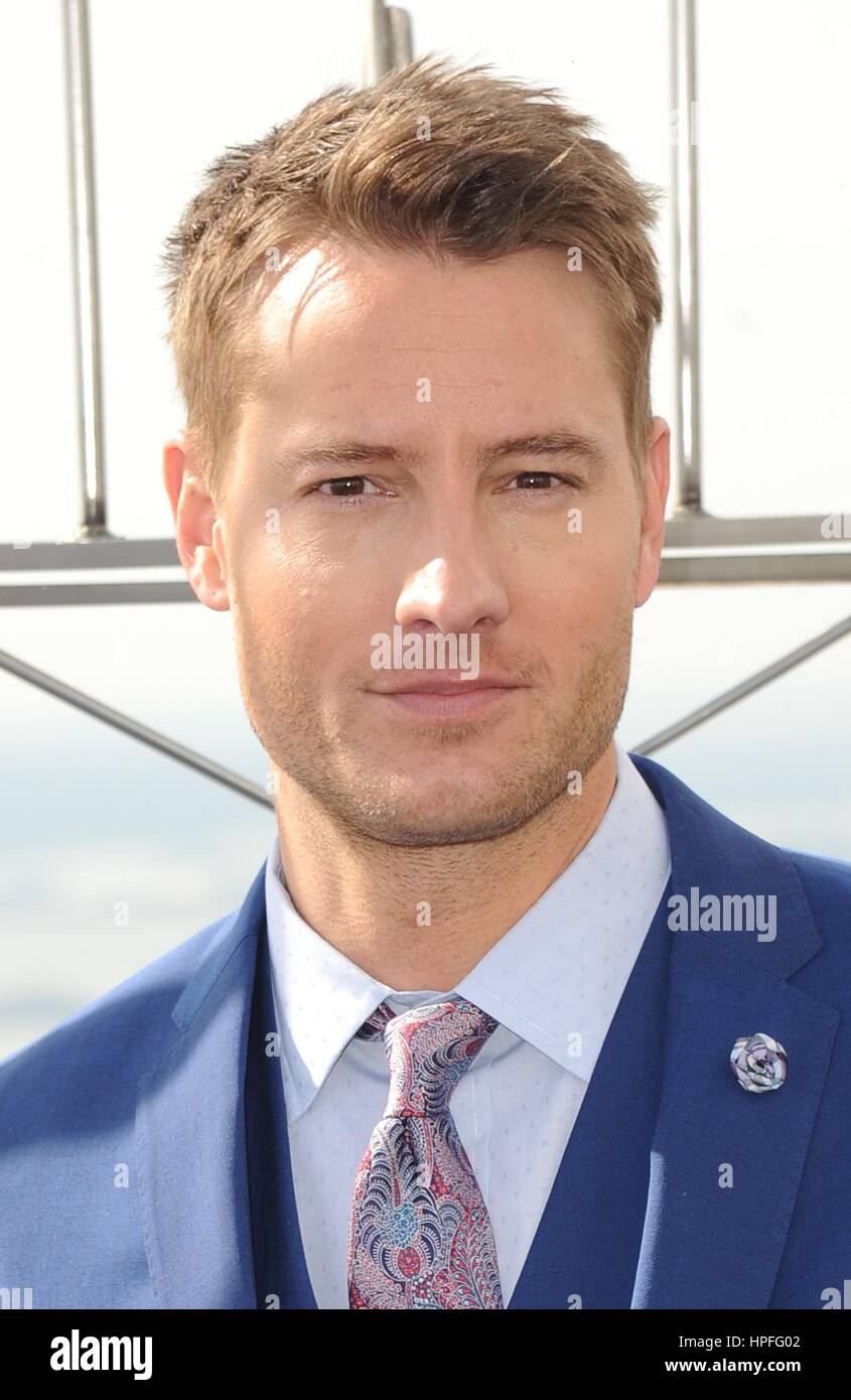 New York, NY, USA. 21st Feb, 2017. Justin Hartley at a public ...