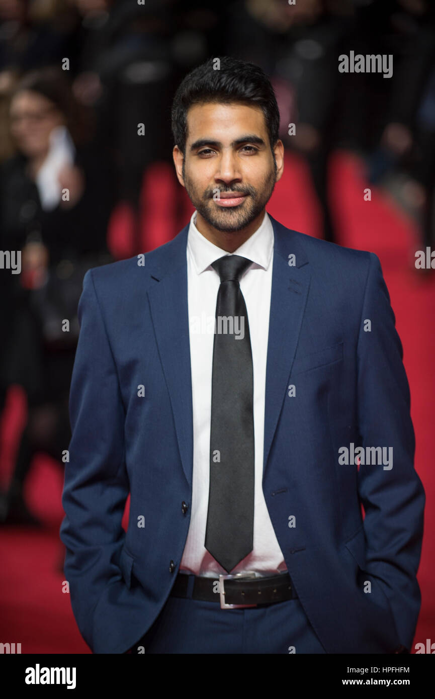 London, UK. 21st February, 2017. Jaz Deol attends the UK Premiere of ...