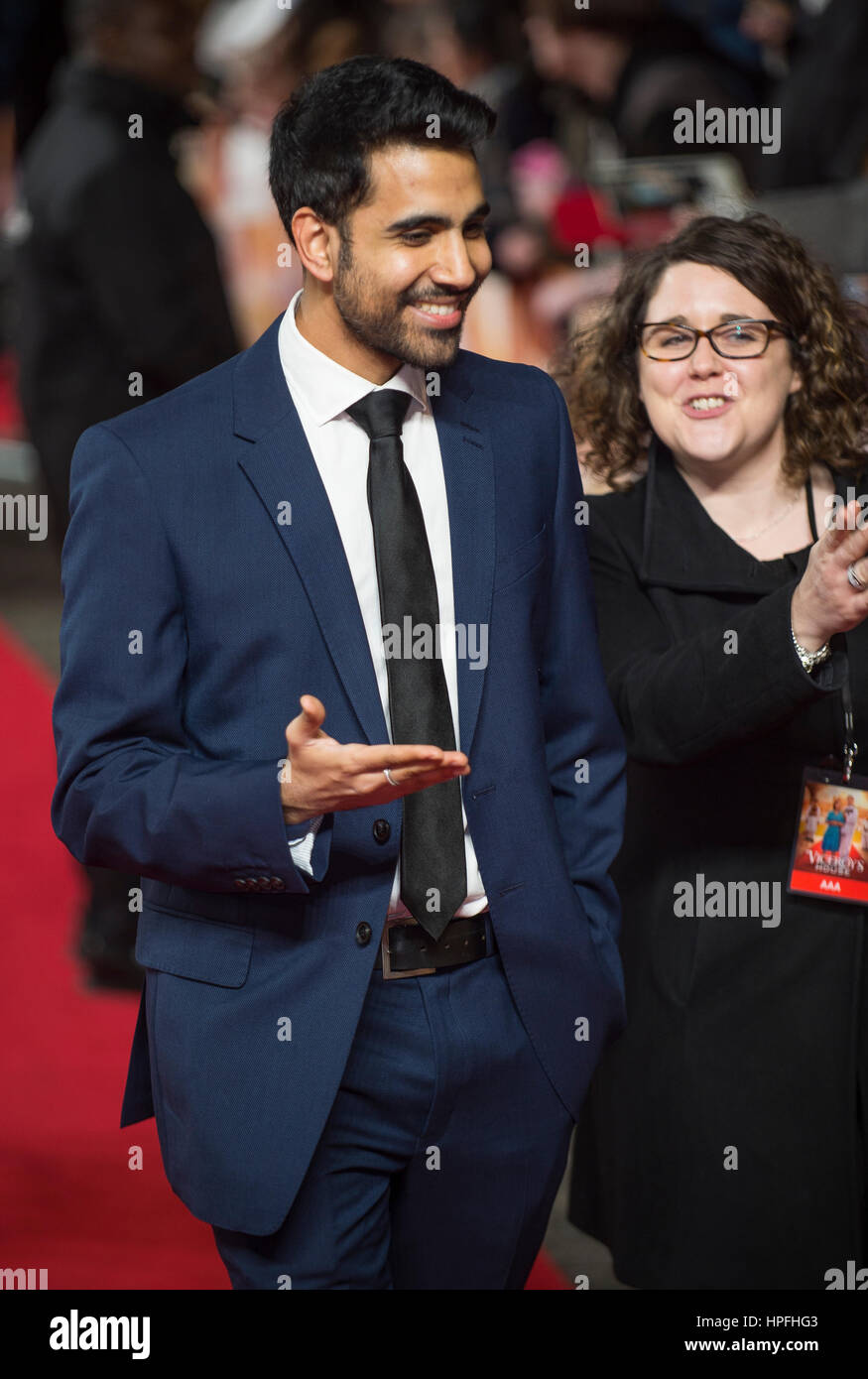 London, UK. 21st February, 2017. Jaz Deol attends the UK Premiere of ...