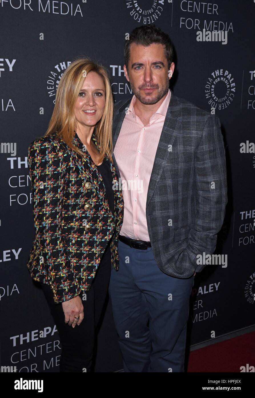 New York, NY, USA. 21st Feb, 2017. Samantha Bee, Jason Jones at ...