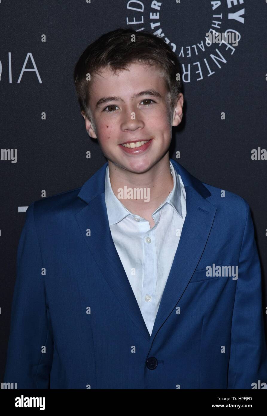 New York, NY, USA. 21st Feb, 2017. Liam Carroll at arrivals for TBS's ...