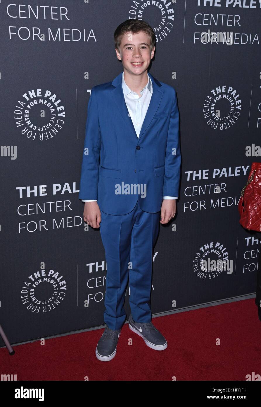 New York, NY, USA. 21st Feb, 2017. Liam Carroll at arrivals for TBS's ...