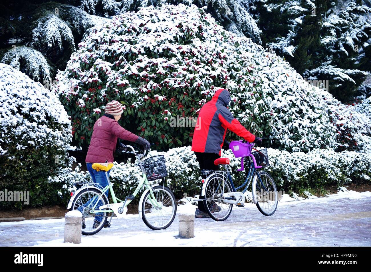 Qingdao snow scenery hi-res stock photography and images - Alamy