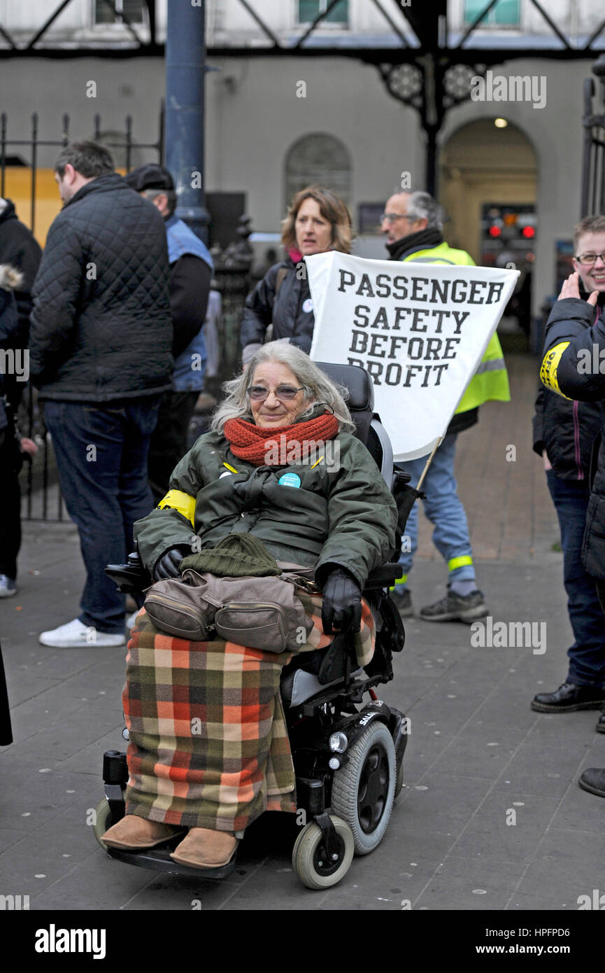 Brighton, UK. 22nd Feb, 2017. Miriam Binder from Disabled People ...