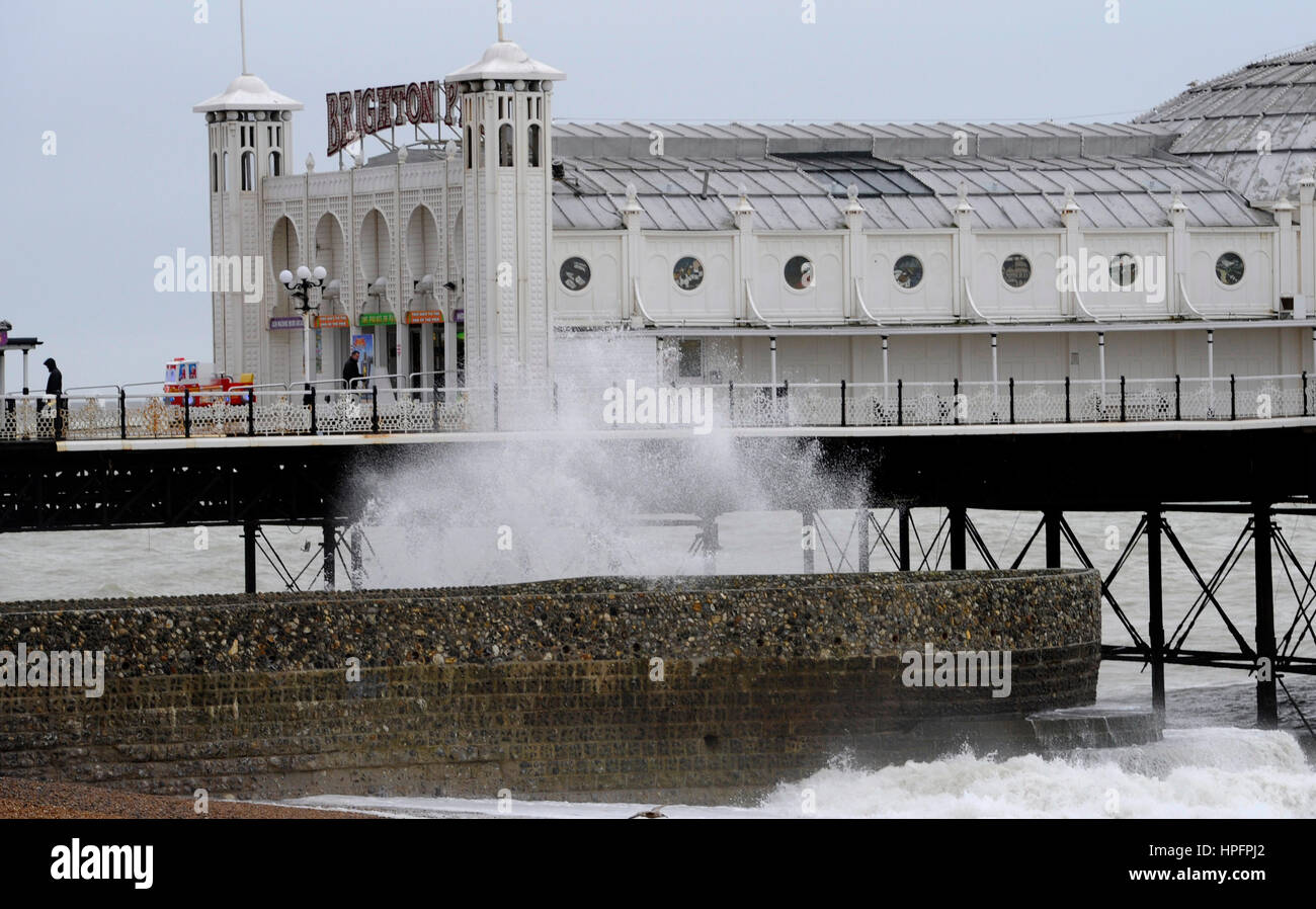 Brighton Storm Stock Photos & Brighton Storm Stock Images - Alamy