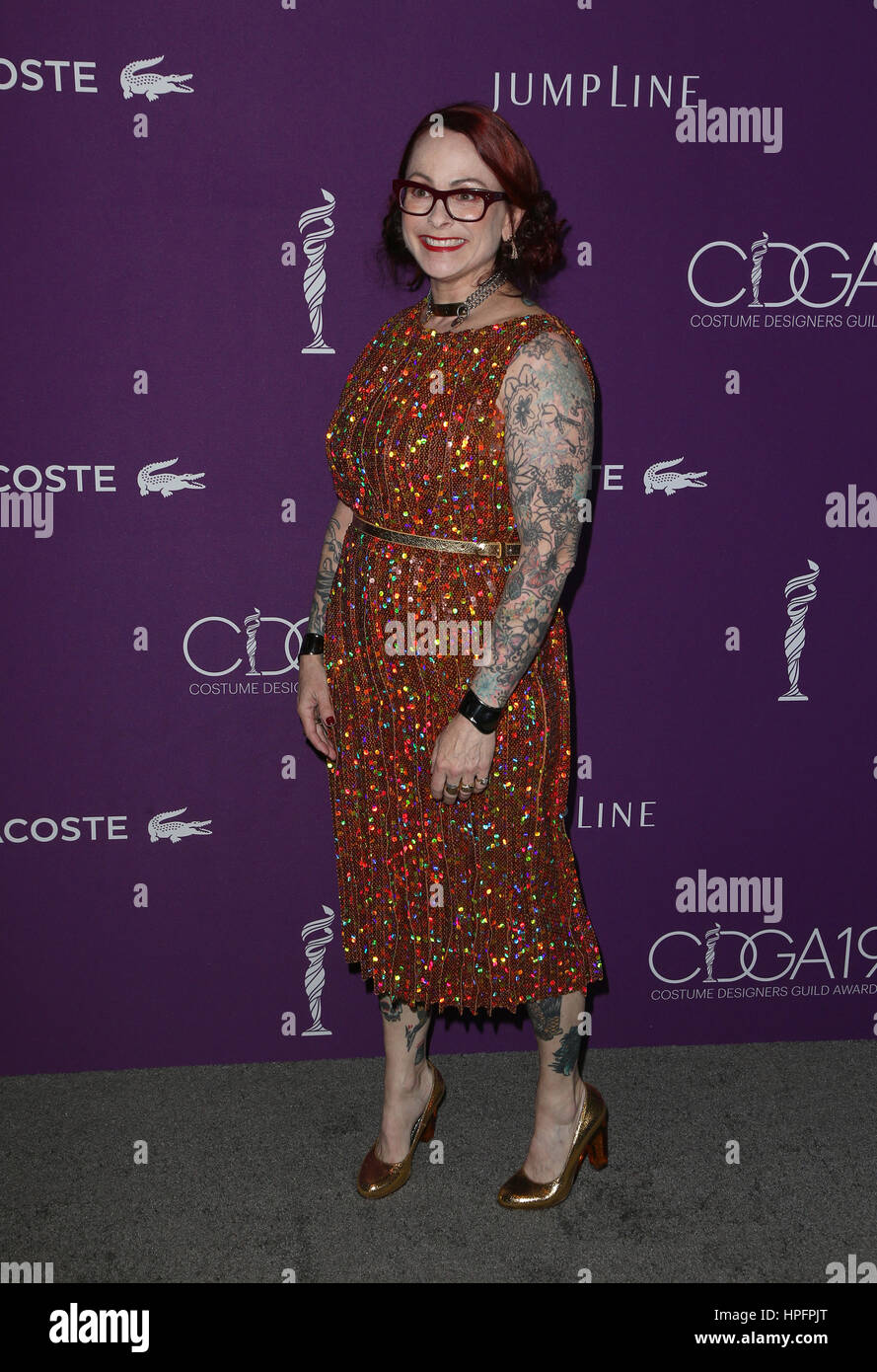 Beverly Hills, USA. 21st Feb, 2017. Julie Vogel, at 19th CDGA (Costume ...