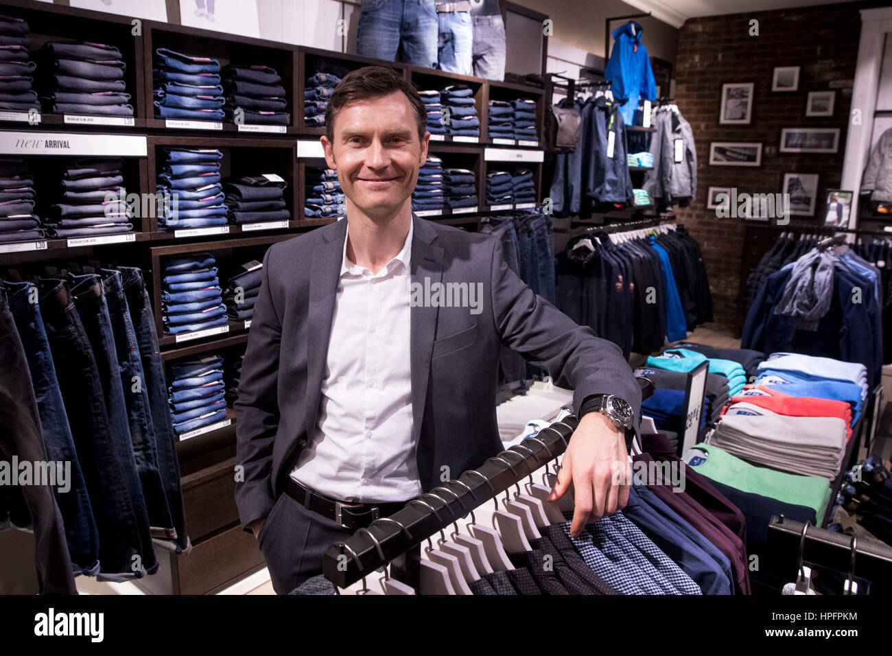 Hamburg, Germany. 22nd Feb, 2017. Heiko Schaefer, interim chairman of ...