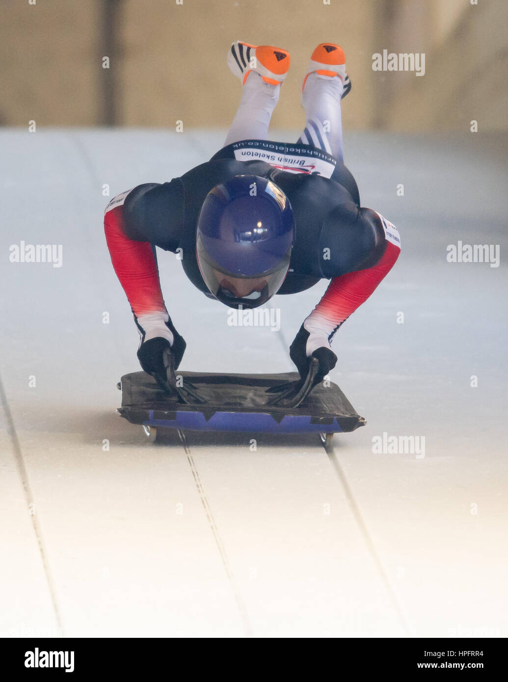 Schoenau Am Koenigssee, Germany. 22nd Feb, 2017. Jeremy Rice from Great ...