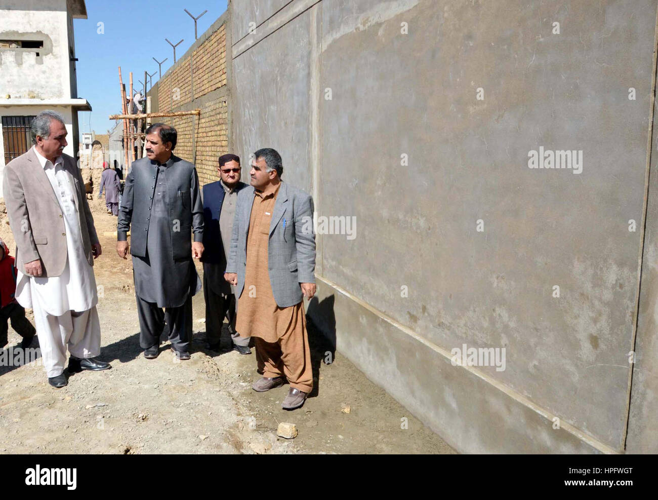 Balochistan C&W Department Chief Engineer, Engineer Naeem Shah being ...