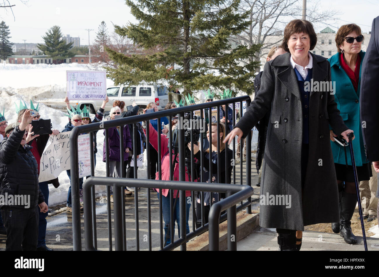 Senator susan collins maine hi-res stock photography and images - Alamy
